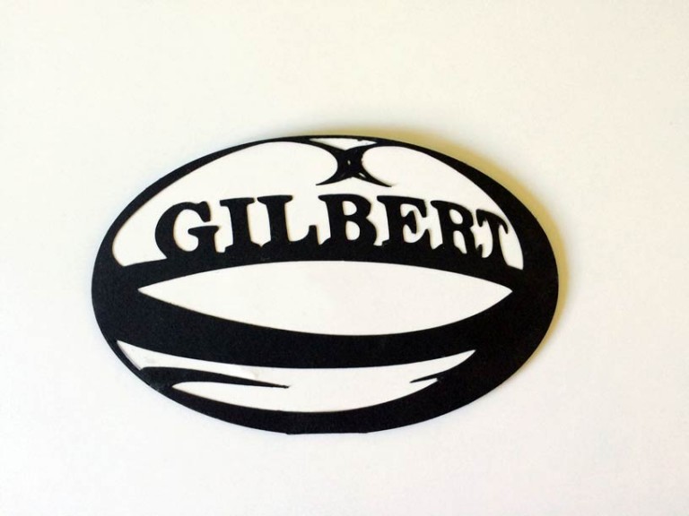 Carte d'anniversaire ballon de rugby - Fichier gratuit Silhouette ...