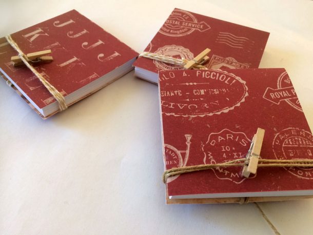 [Tutoriel] Bloc-note DIY - Scrapbooking - Fabriquer un bloc-note ...