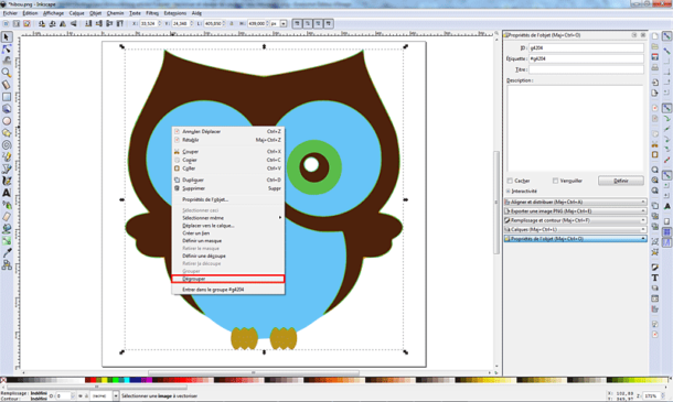 [Tuto Inkscape] Vectoriser en séparant les couleurs